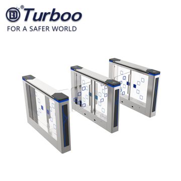 Quality 800mm Pass Width Turnstile Security Gate Fully Automatic Access Control 24V 500W for sale
