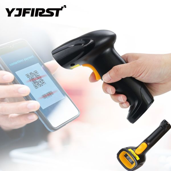 Quality 2D 1D Warehouse Barcode Scanners Black GPS Barcode Scanner for sale