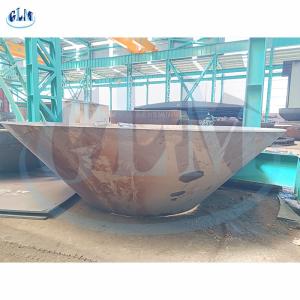 Quality Customized Steel Cone Segment Tank Heads Normalized Heat Treatment for sale
