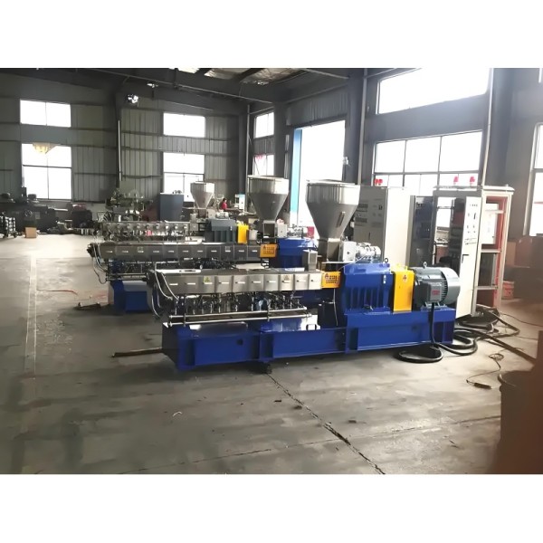 Quality Flame Retardant Engineering Plastic Modification Twin Screw Extruder PC ABS Alloy Pelletizing Equipment for sale