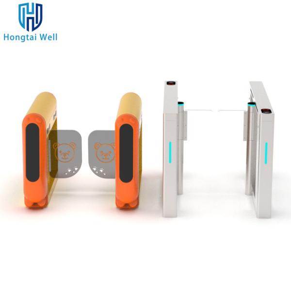 Quality Intelligent Brushless Motor Swing Turnstile Gate Anti Collision Bidirectional for sale