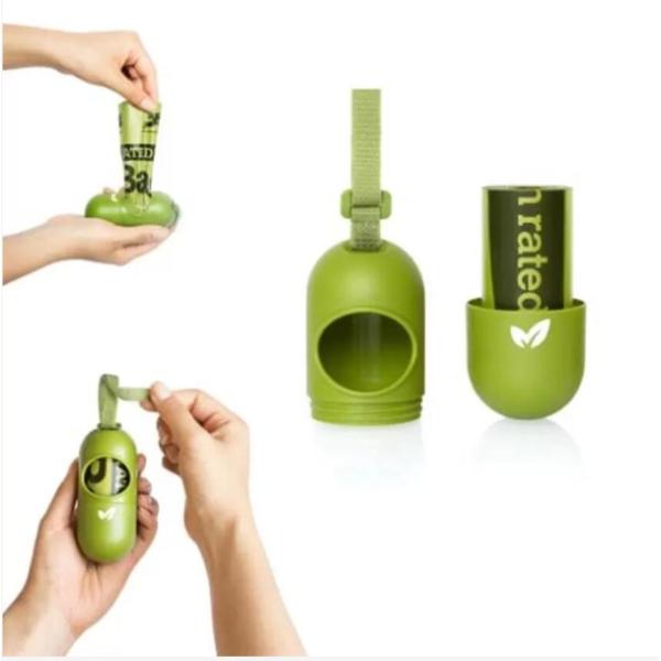 Quality Biodegradable 20 Micron PLA Water Soluble Poop Bags for sale