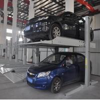 Quality 2 Columns Residential Car Parking Lifts CE Double Car Stacker for sale