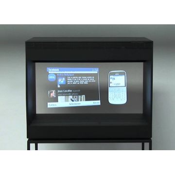 Quality 3D hologram cube projection platform 32" , 3D Holographic Projection System for sale