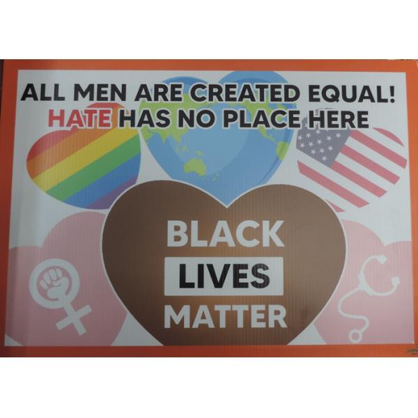 Quality Custom Corrugated Plastic Signs , Corrugated Plastic Poster Board for sale