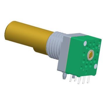 Quality Horizontal Type Rotary Absolute Encoder Metal Shaft For Walkie Talkie Channel for sale