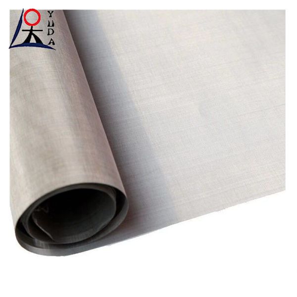 Quality 304/316 Stainless Steel Wire Mesh Plain Woven Screen Metal Filter Net 1-3200mesh for sale