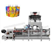 Quality SUS304 Horizontal Pouch Packing Machine 31- 61 Bags/Min For Liquid Capper Jelly for sale