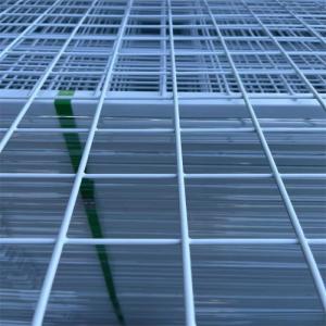 Quality Powder Coated PVC Welded Wire Mesh Panels with Square or Rectangle Hole in for sale