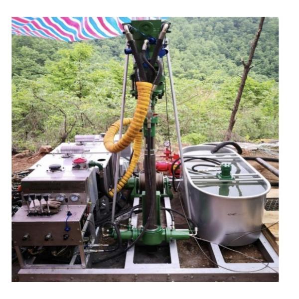 Quality Small Mobile Exploration Drilling Rig Light Weight 1404m Depth for sale