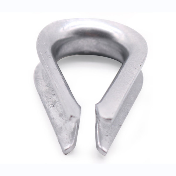 Quality Hot Forged Electric Power Fittings HDG Guy Wire Thimble for sale