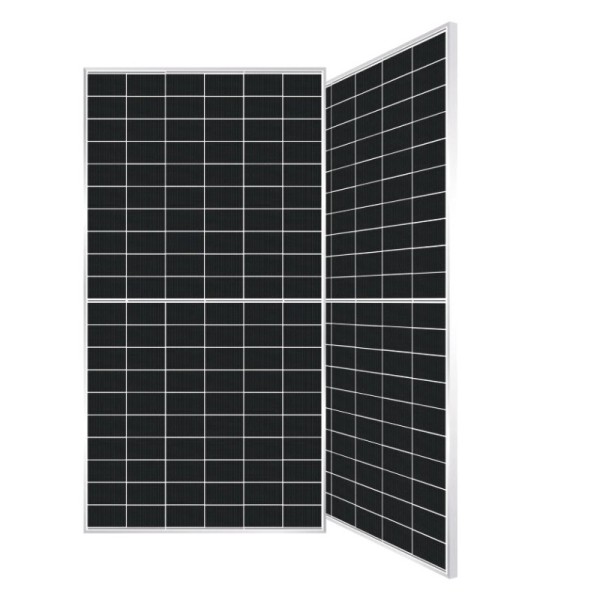 Quality 120cell HJT PV Module Bifacial Half Cell Double Glass Solar Panel 625w~645w for sale