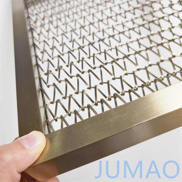 Quality Aluminum Metal Wire Mesh Room Divider Partitions OEM for sale