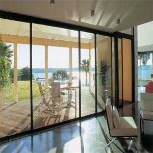 Quality SKATE Modern Design Aluminum Sliding Doors with 35dB Sound Insulation for for sale