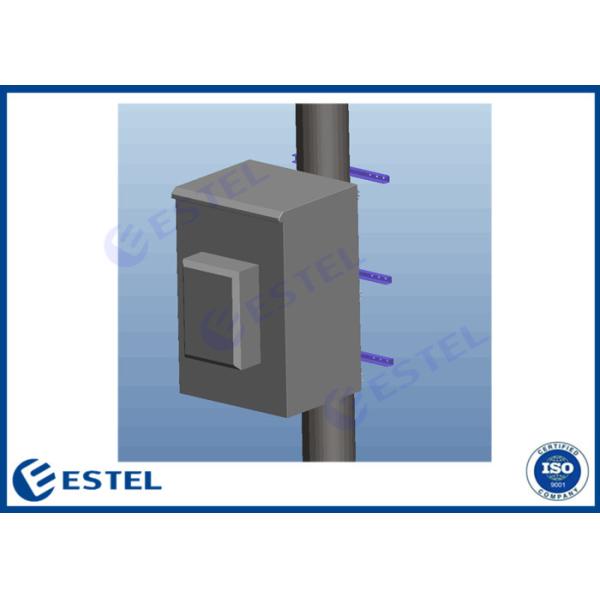 Quality Double Wall 9U ISO9001 Outdoor Pole Mount Enclosure for sale