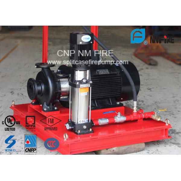 Quality 3 M³/H Fire Fighting Jockey Pump Stainless Steel With 100-220PSI Head for sale