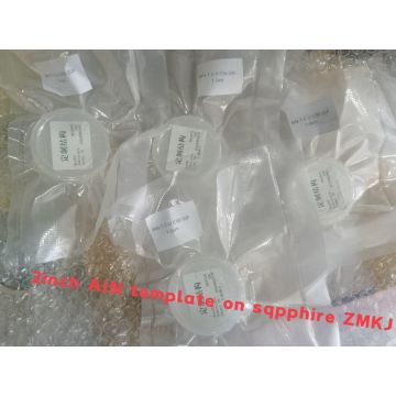 Quality 4inch Dia100mm GaN Template NPSS FSS AlN Template AlGaN/GaN HEMT wafers for sale