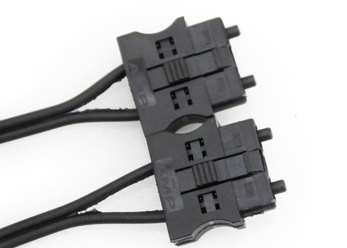 Quality 2.2mm*2 External Dual Core Plastic Optical Fiber Cable For Servo Cabinets for sale