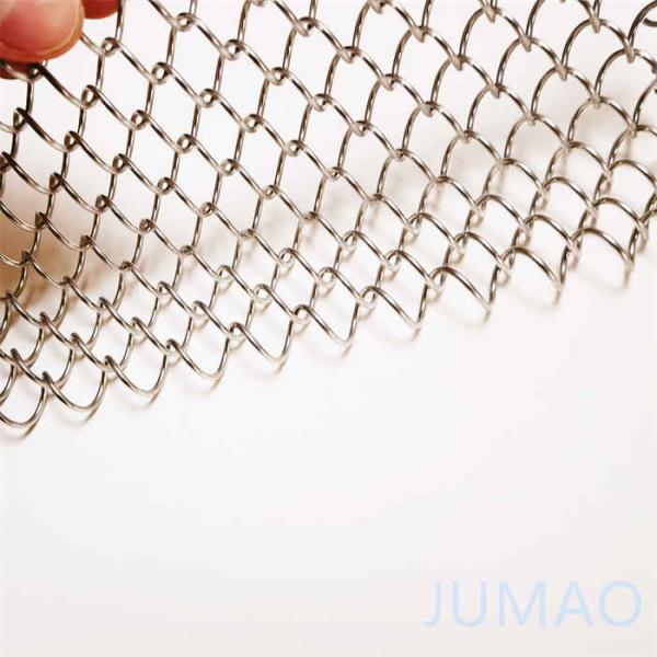Quality Fireplace Metal Mesh Curtains Stainless Steel Metal Mesh Drapes for sale