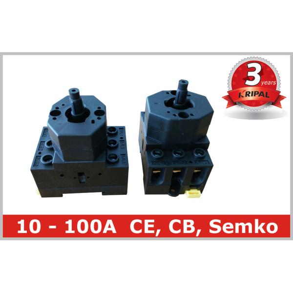 Quality Emergency Stop Off 10A IP65 Rotary Isolator Switch Safety Disconnect Switch for sale