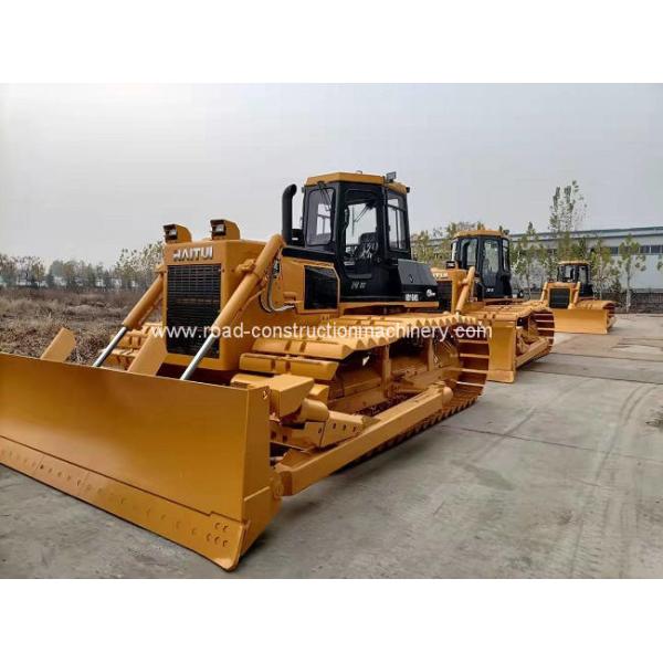 Quality HAITUI HD16 4.5m3 Dozing Crawler Bulldozer Centralized Lubrication 160hp for sale