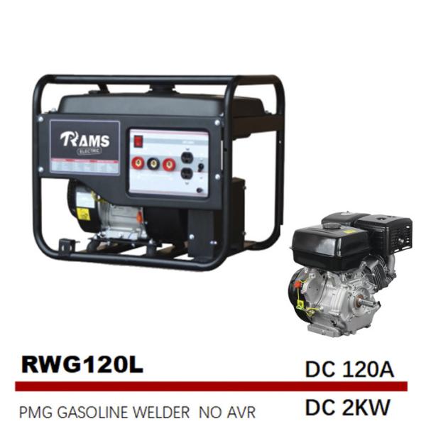 Quality Gasoline 170F Engine 120 Amp Inverter Welder Generator 2kw PMG Type L for sale