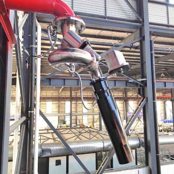 Quality Water Discharge Robotic Fire Monitor System Fire Water Cannon DC 24V for sale