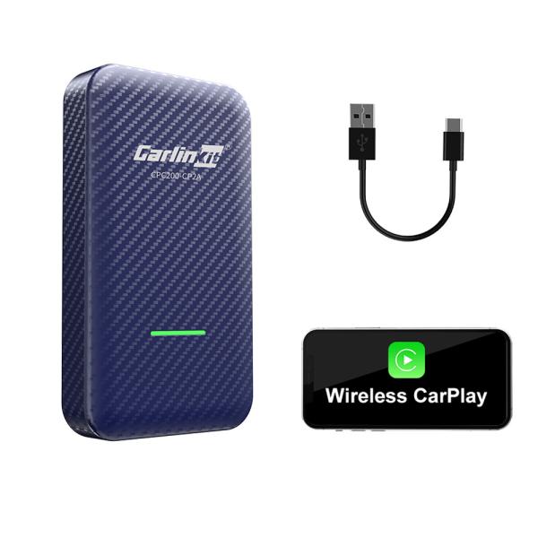 Quality Portable wired to wireless Adapter carplay apple & android auto Smart Dongle for sale