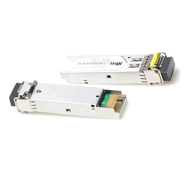 Quality BIDI Sfp Lc Transceiver , BX20 Sm Sfp Module 20Km For Gigabit Ethernet for sale