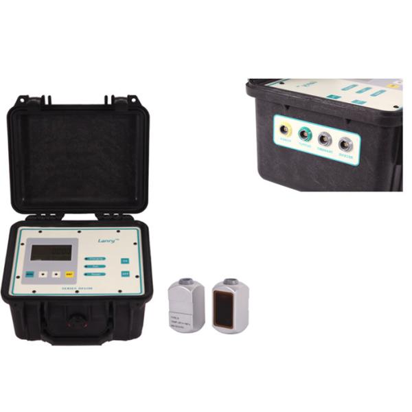 Quality 3kg Portable Doppler Ultrasonic Flow Meters Excellent Low Flow Rate Measurement Ability for sale