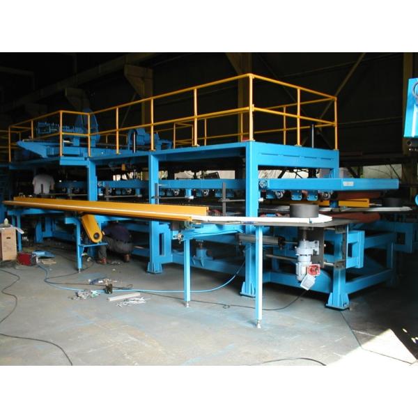 Quality 3kw Press Conveyor Rock Wool Sandwich Panel Line for sale