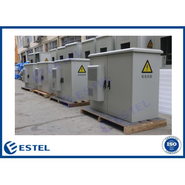 Quality Two Compartment 24U 3C Outdoor Wall Enclosure for sale