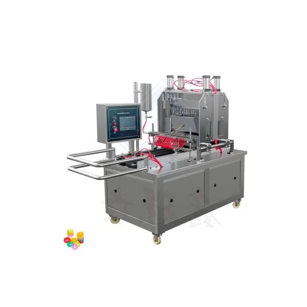 Quality Industrial Balls Jelly Gummy Candy Depositing Machine for 20-50kg/h Production Capacity for sale