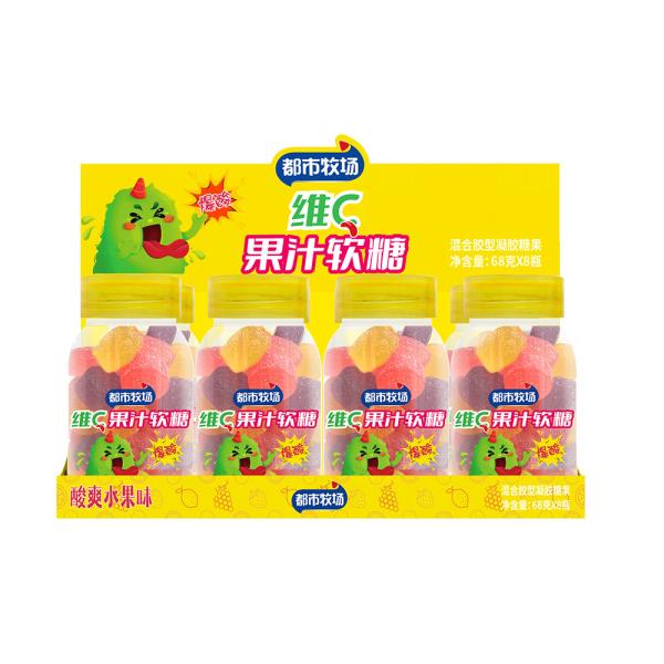 Quality DHA Algae Oil Gummies Healthy Child Gummy Vitamin Candy for sale