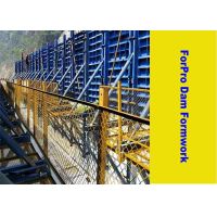 Quality High Load Bearing Climbing Formwork System For Dam And Bridge Abutment for sale