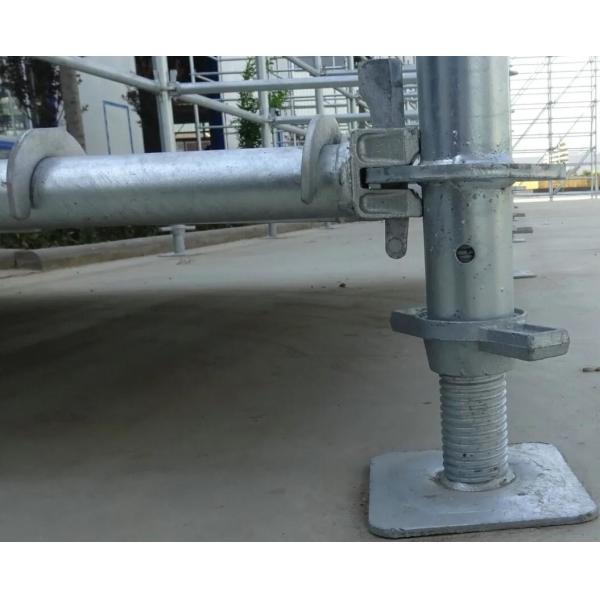 Quality Galvanized Universal JacksThrew Scaffolding Jack Base for sale
