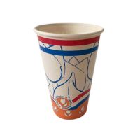 Quality Food Grade 12 Oz Paper Cold Cups Custom PE Coating Cold Coffee Paper Cups for sale