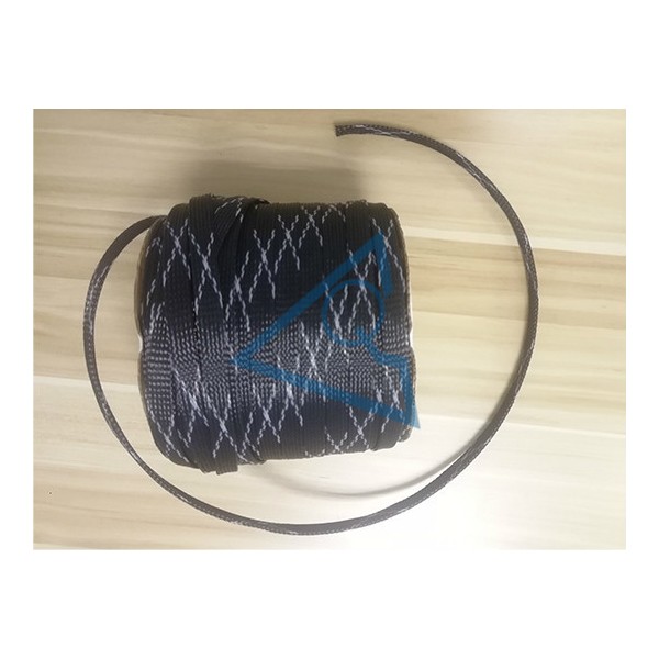 Quality UL94V-2 Black And Gray Elastic wire sleeve Halogen Free Environmentally Friendly for sale