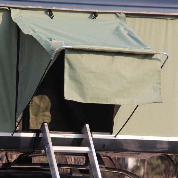 Quality Second Hand Hard Shell Roof Top Tent with Cotton Fabric and Waterproof Index for sale