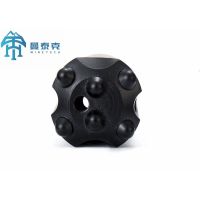 Quality High Performance 11 Degree 32mm Carbon Steel Tapered Button Bit with 6 Buttons and 2 Flushing Holes for sale