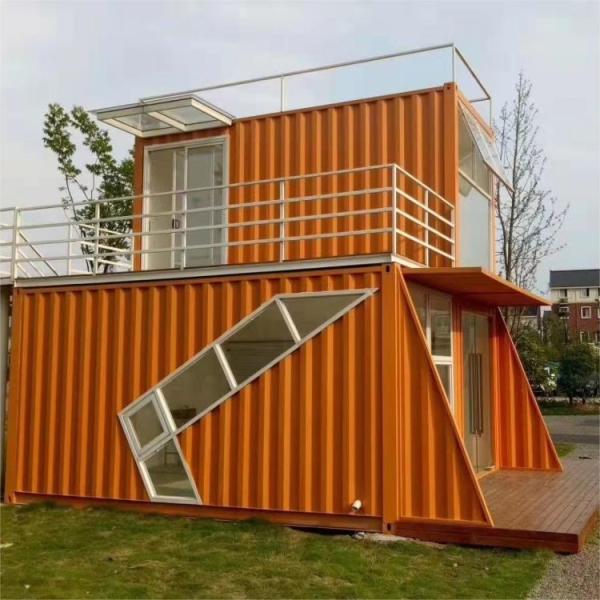 Quality Light Steel Structure Frame Custom Guest House for Commercial Street Scenic for sale