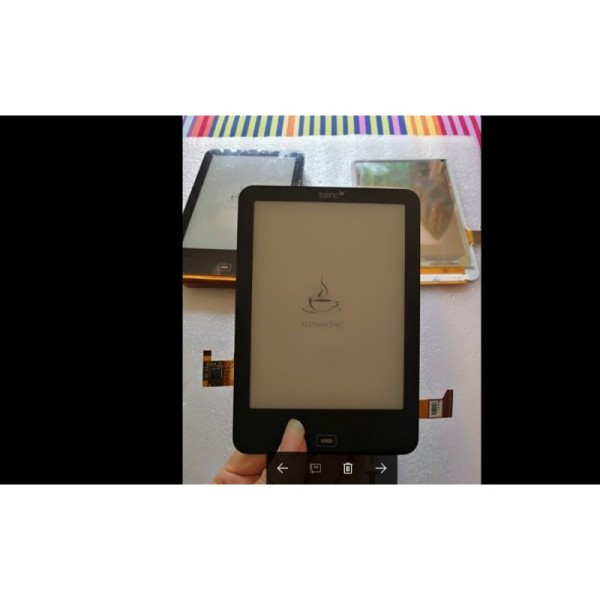 Quality 300dpi 6.0 Inch E Ink Display Module with PCAP Touch Panel for Tolino HD Ebook for sale