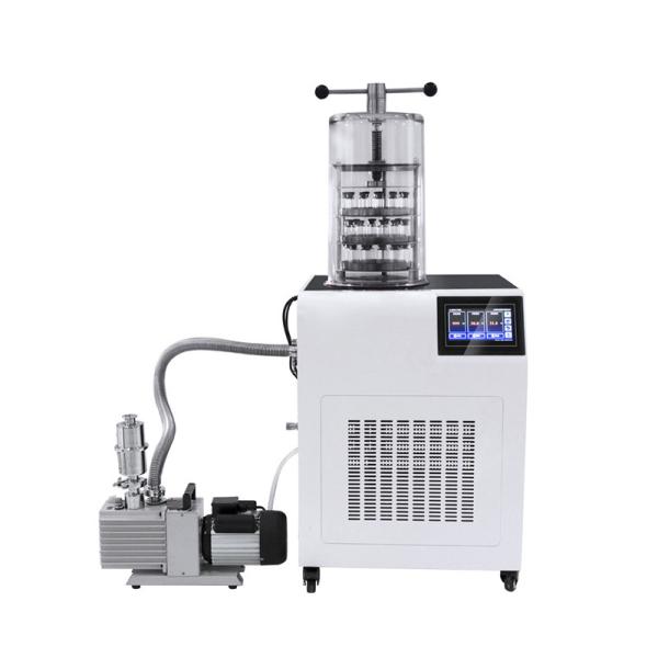 Quality Small Laboratory Freeze Dryer Machine Sample Preparation 1300W for sale