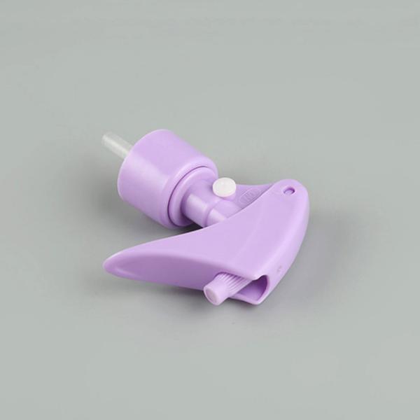 Quality 24mm Mini Trigger Sprayer 24/410 20-410 Purple Plastic With Lock Button for sale