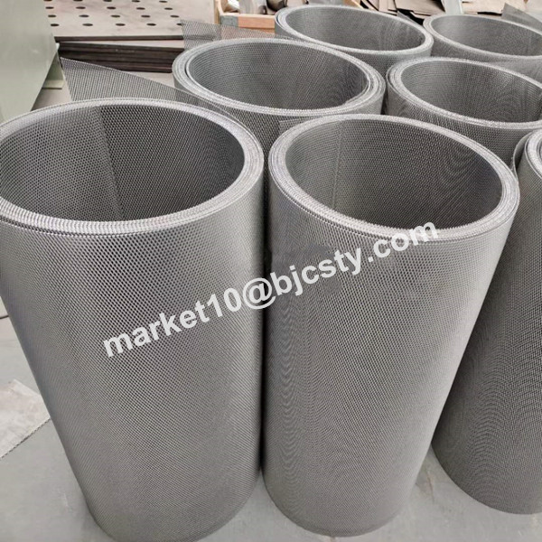 Quality Expanded Titanium Mesh Plate For MMO Titanium Anode Mesh Ionic Membrane for sale