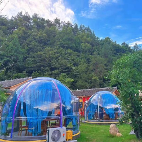 Quality Outdoor PC Home Dome Transparent Bubble Dome Tent For Dining Cafe/Villas/House/Resorts for sale