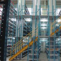 Quality Upright Multilevel Mezzanine Platform Rack Steel Decking 500KG 90mm for sale