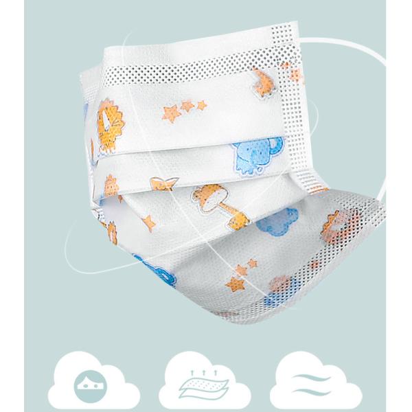 Quality GBT32610-2016 Tri Layer Children's Disposable Mask for sale