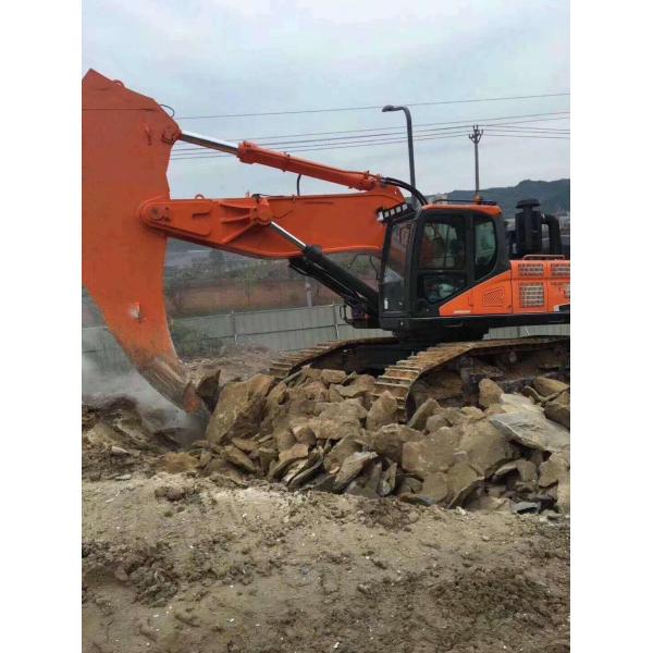 Quality Selling a full set of 60-70 ton shorten heavy duty excavator rock booms and arms for sale