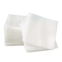 Quality Pure Cotton Medical Gauze Swab 19*15 4*4 Surgical White Absorbent for sale
